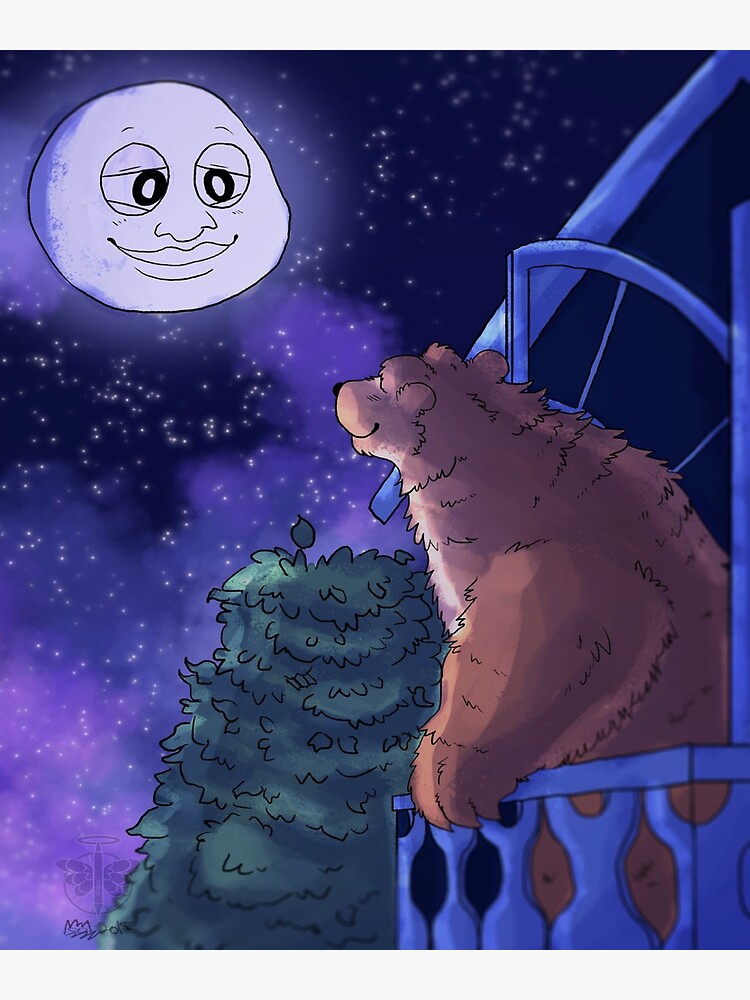 Póster «Oso en la Gran Casa Azul Oso en la Gran Casa Azul Oso en la ...