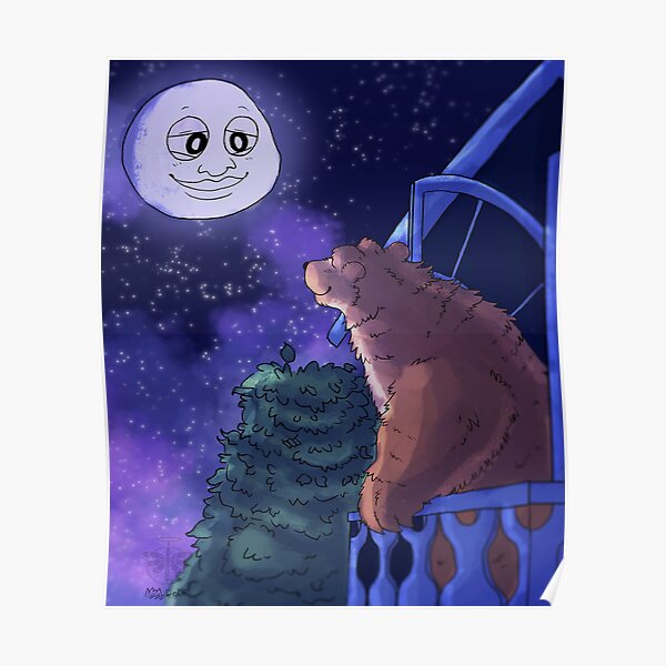 Póster «Oso en la Gran Casa Azul Oso en la Gran Casa Azul Oso en la ...