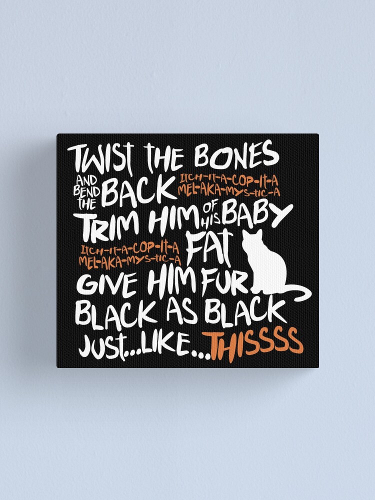 Binx spell wall art. Hocus Pocus. 10x10 acrylic on canvas - www ...