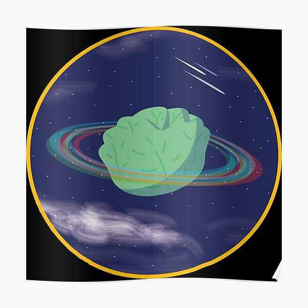 "Space cabbage" Poster for Sale by Melissa4you | Redbubble