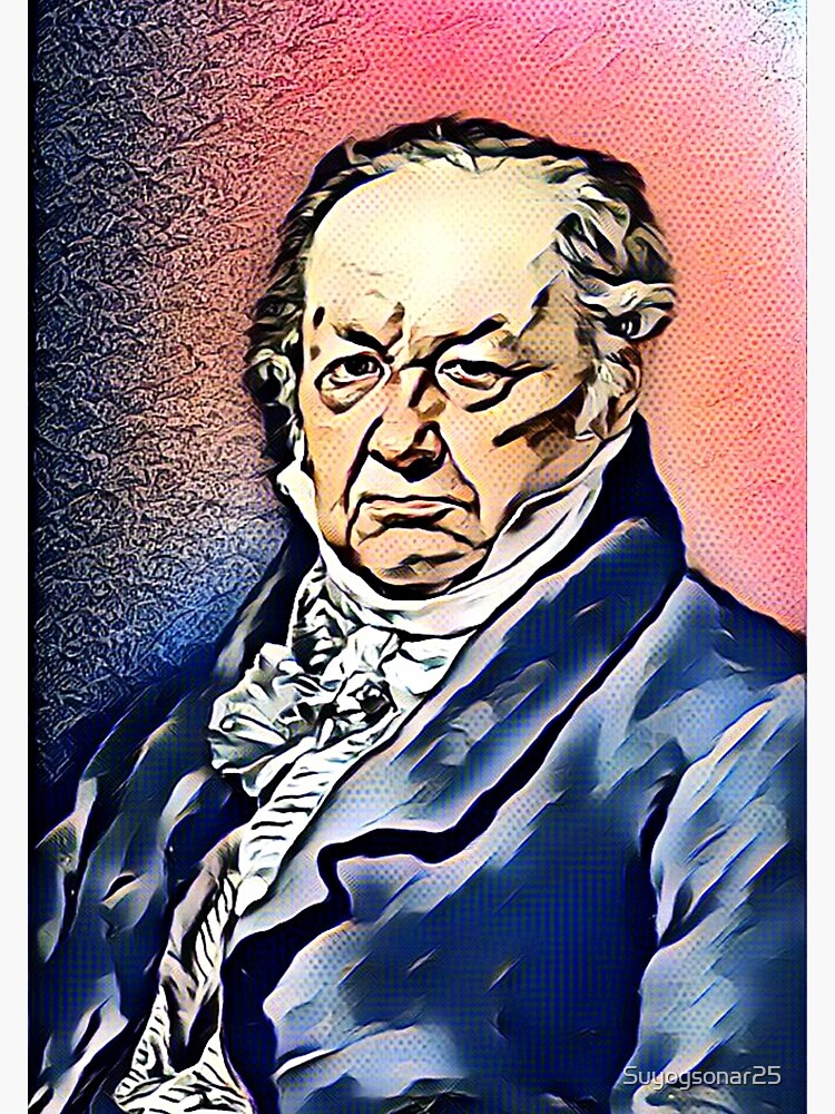 Lámina fotográfica «Francisco De Goya Obra | Retrato de Francisco de ...