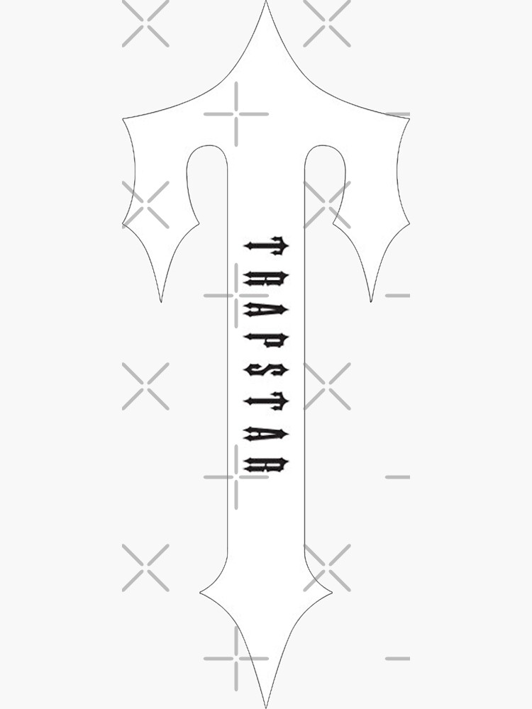 "NEW TRAPSTAR LOGO" Sticker for Sale by KHADAT | Redbubble