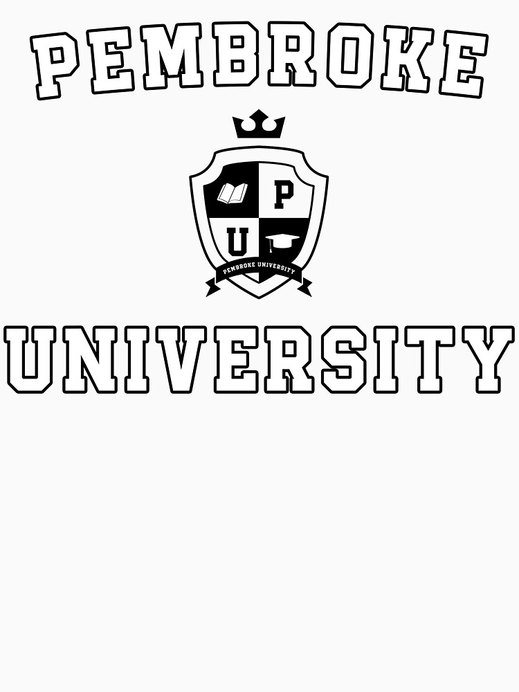 "Pembroke University Crest" T-shirt for Sale by EdenOneill | Redbubble