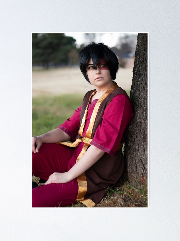 "Avatar Zuko Cosplay Print" Poster for Sale by MaoukamiCosplay | Redbubble
