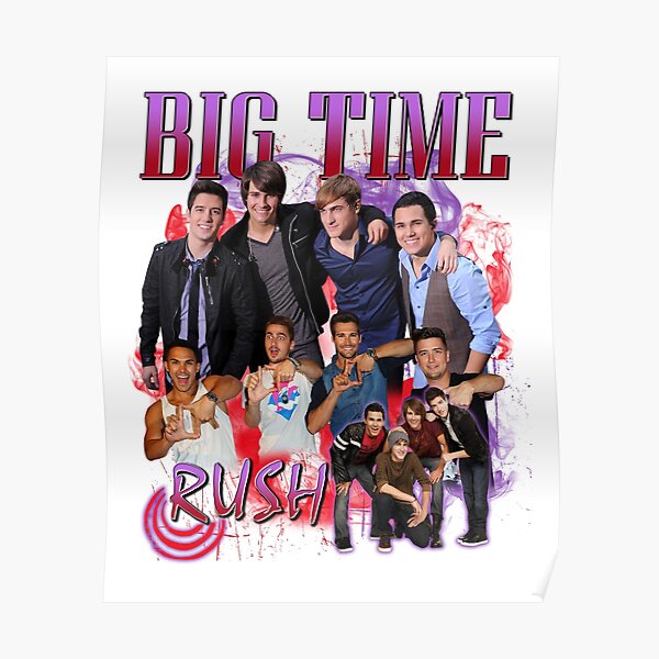 "Big Time Rush Forever Tour 2022 Big Time Rush Fans" Poster for Sale by ...