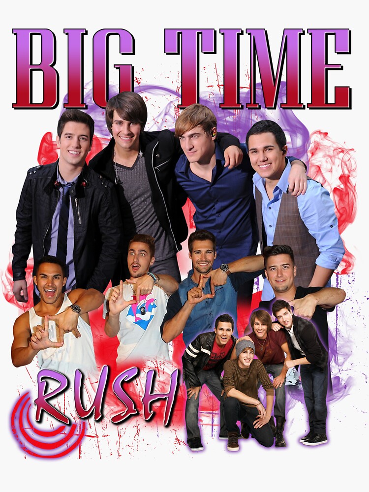 "Big Time Rush Forever Tour 2022 Big Time Rush Fans" Sticker for Sale ...