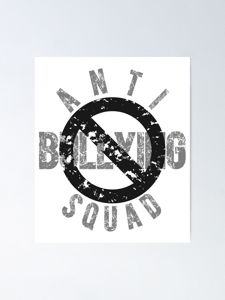 "Anti bullying squad, kindness matters" Poster for Sale by HarriPaloma ...