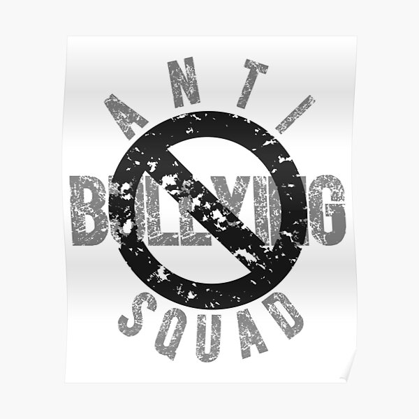 "Anti bullying squad, kindness matters" Poster for Sale by HarriPaloma ...
