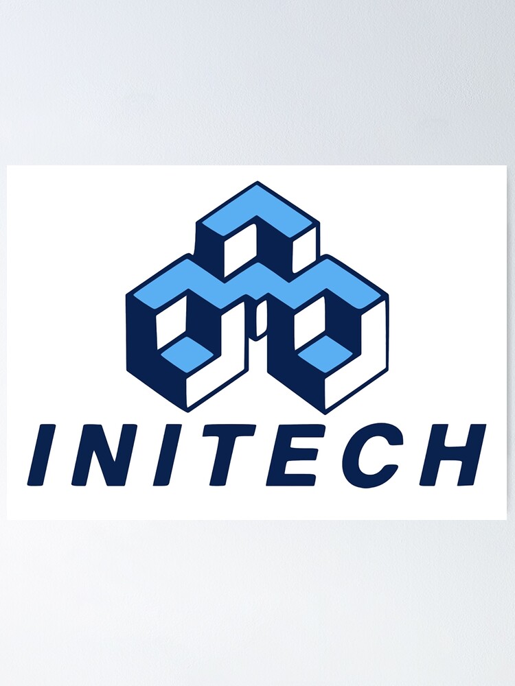 "Initech" Poster for Sale by mavisshelton | Redbubble