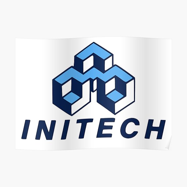 "Initech" Poster for Sale by mavisshelton | Redbubble