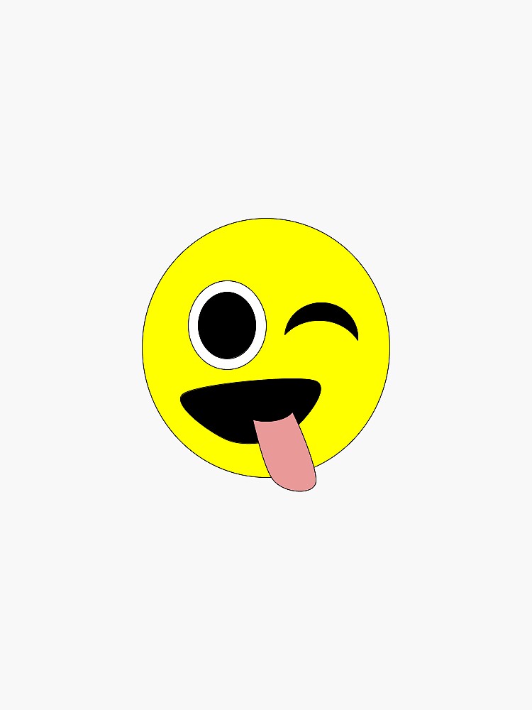 "smiling emoji " Sticker for Sale by giftedshine | Redbubble