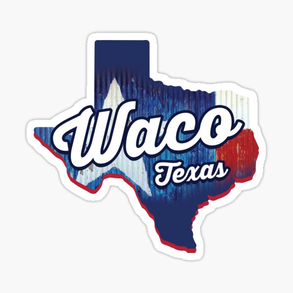 "Waco Texas City" Sticker for Sale by creaencuba | Redbubble