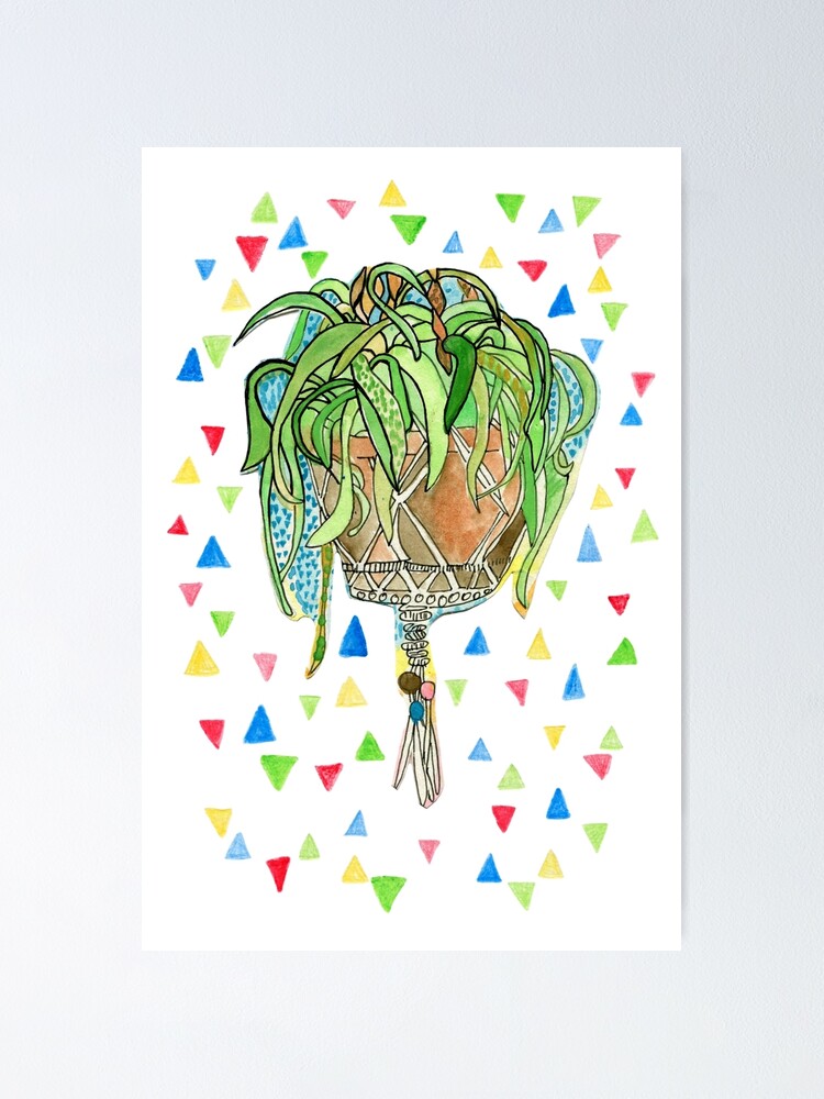 "Confetti Macrame" Poster for Sale by microstudio | Redbubble