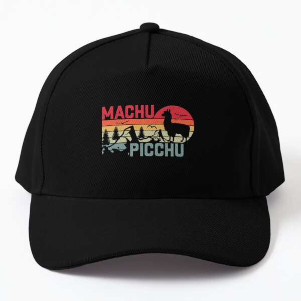 "Machu Picchu Retro Peruvian Pride Peru Travel" Cap for Sale by Abaddon ...