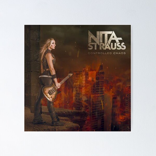 "Nita Strauss Poster Art" Poster for Sale by pepilloc92 | Redbubble