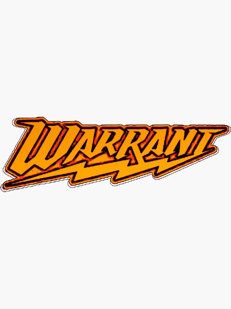 "warrant new best logo" Sticker for Sale by Phin0908 | Redbubble