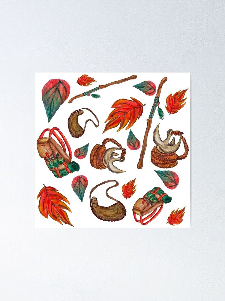 "Adventurer starter kit" Poster for Sale by DragonflyKeyArt | Redbubble