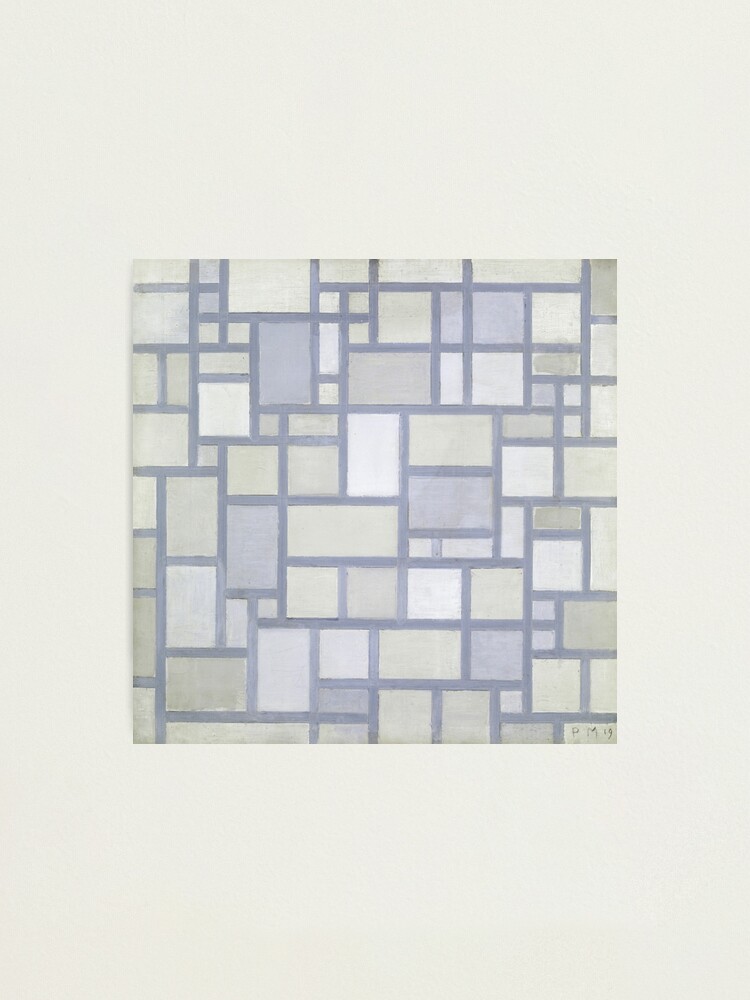 Impression photo « Composition aux couleurs vives avec des lignes ...