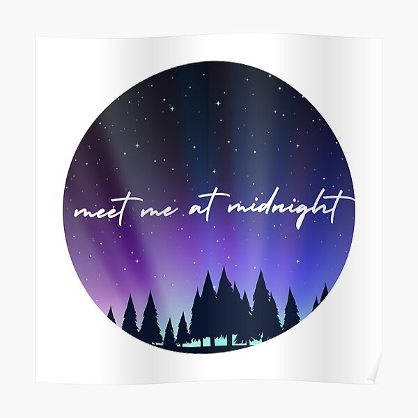 "Taylor Swifts Midnights" Poster for Sale by StavFashion | Redbubble