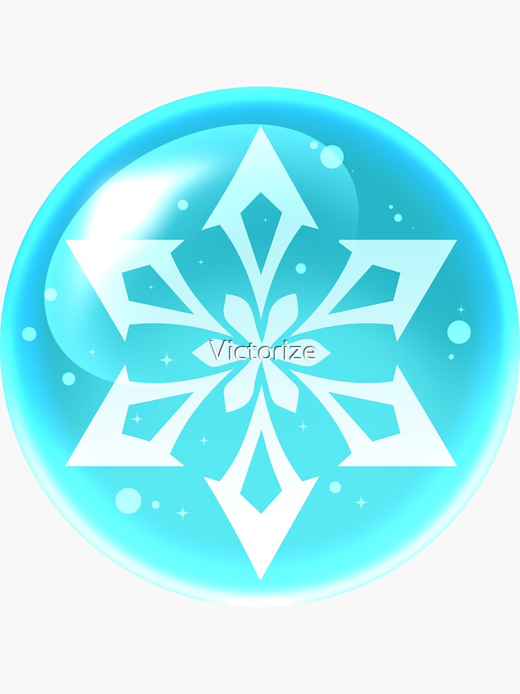 "Cryo Vision" Sticker by Victorize | Redbubble