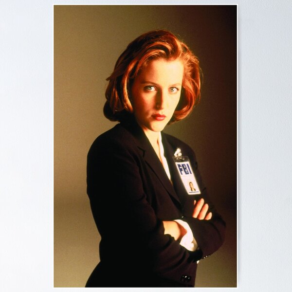 "Scully X-files" Poster for Sale by ihateian- | Redbubble