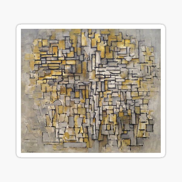 "Piet Mondrian's Tableau No. 2, Composition No. VII (1913) famous ...