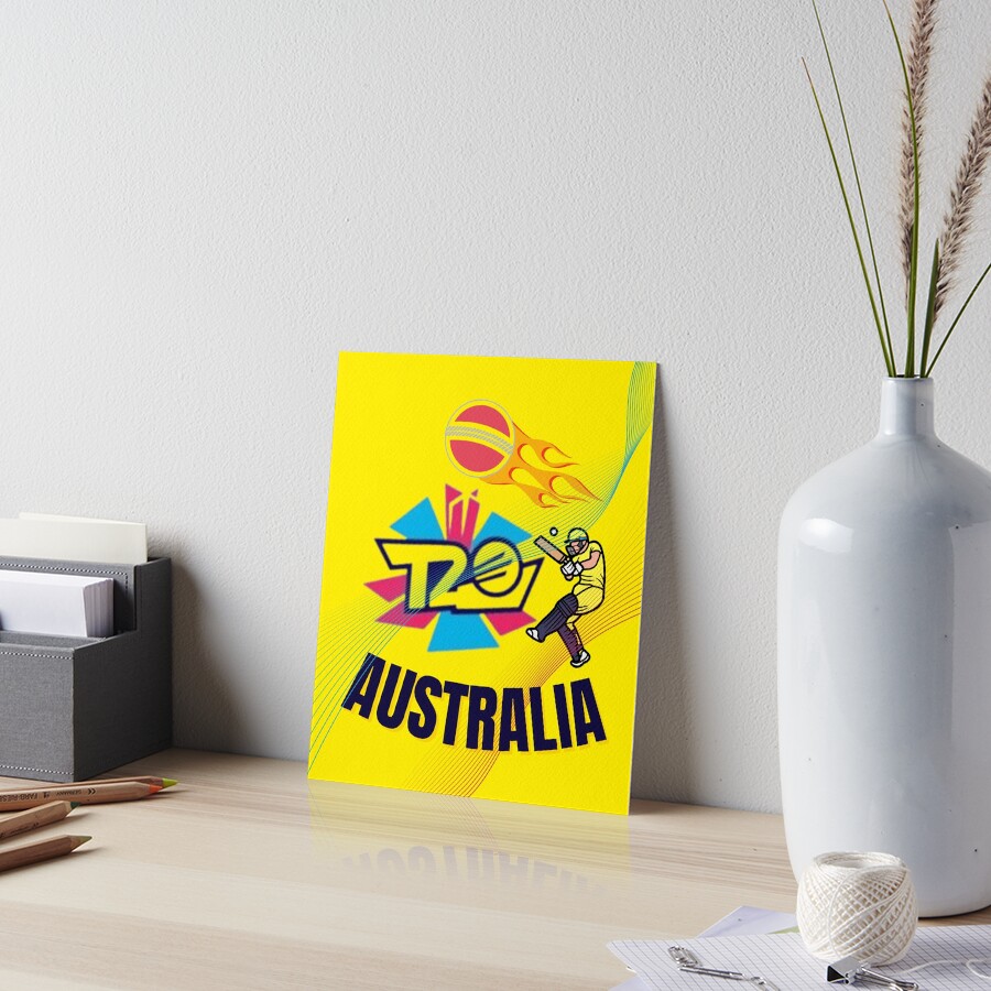" T20 ICC Men's cricket world cup Australia | cricket theme design ...