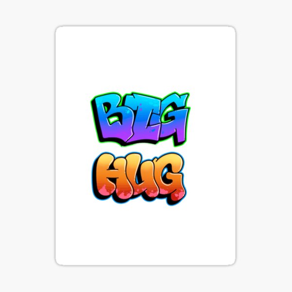 "Big and deep hug" Sticker for Sale by Dreamland2022 | Redbubble