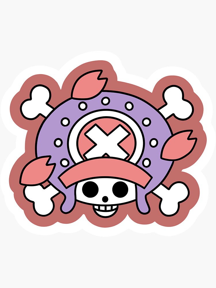 "Skull like Tony Tony Chopper" Sticker for Sale by AlyeskaSmile | Redbubble