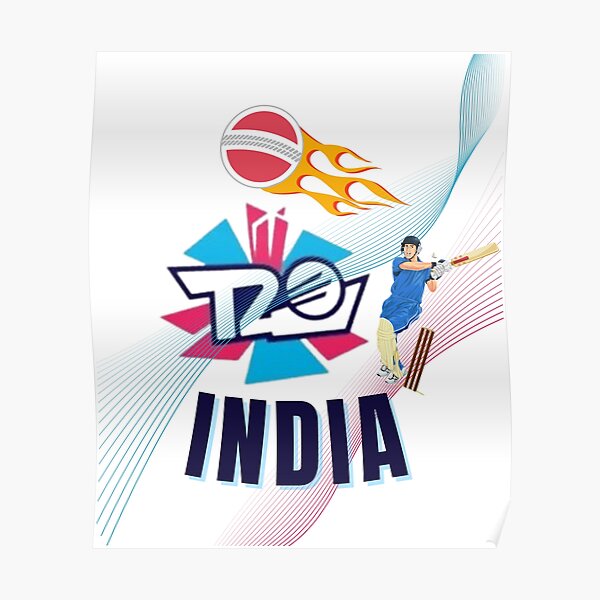 "T20 ICC Men's cricket world cup INDIA | cricket theme design | for ...