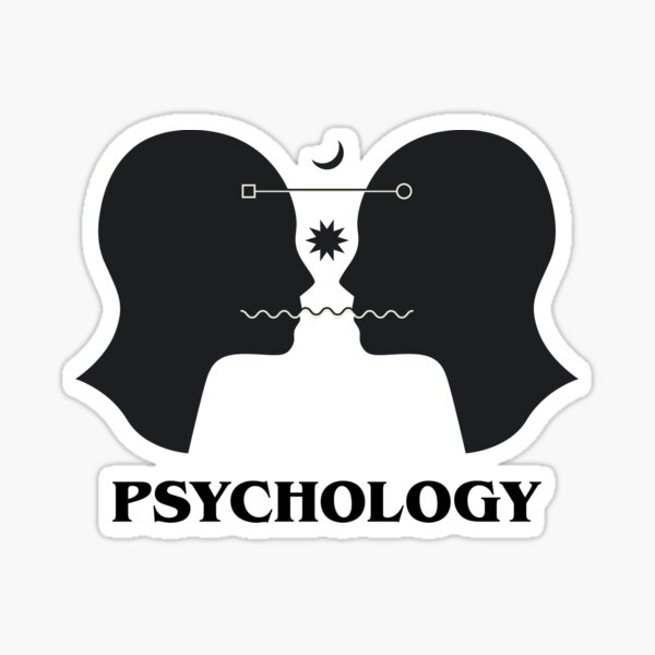 "Psychology gift for teachers and students." Sticker for Sale by ...