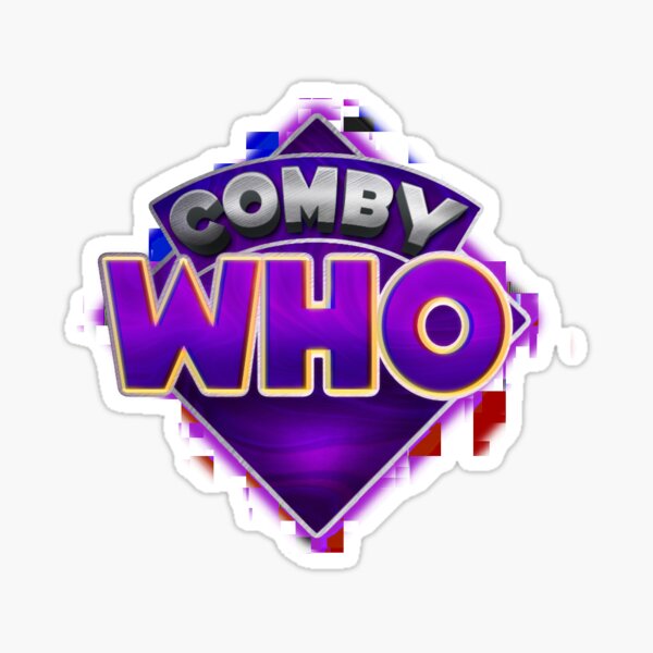 "Comby Who Logo" Sticker for Sale by Cous16 | Redbubble