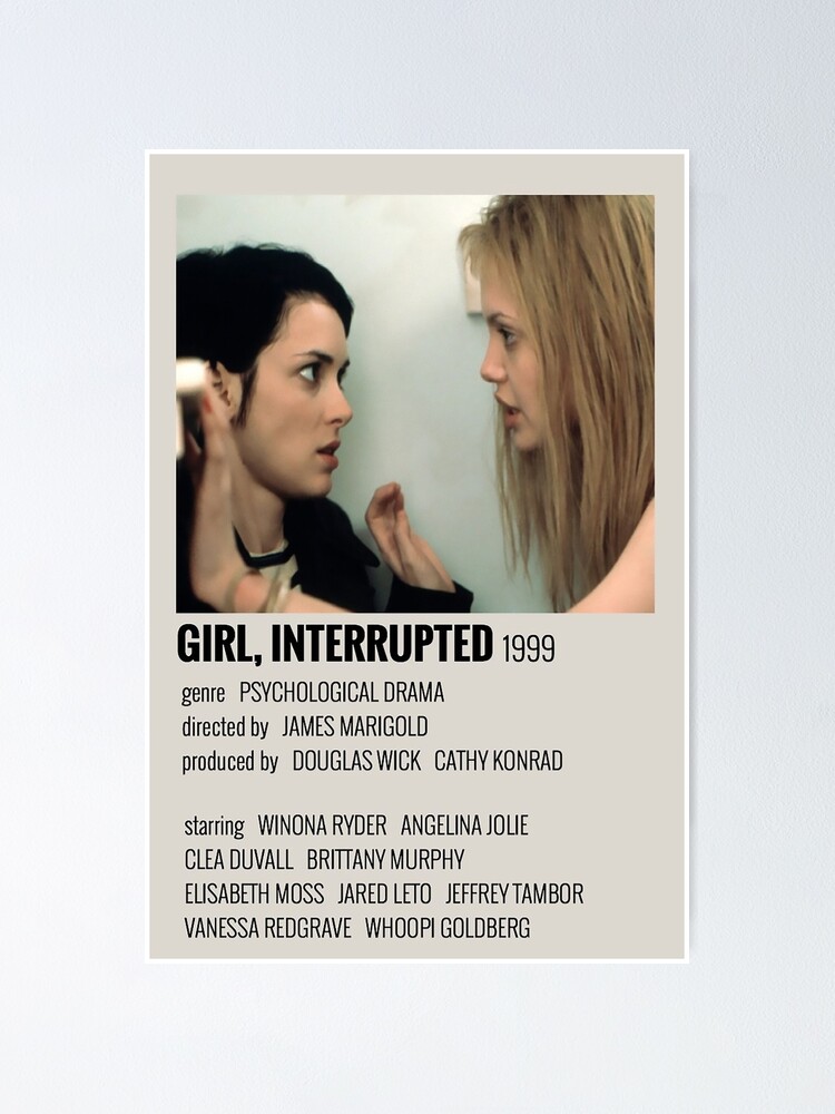 "Girl Interrupted Minimalist Poster" Poster for Sale by Freshfroot ...