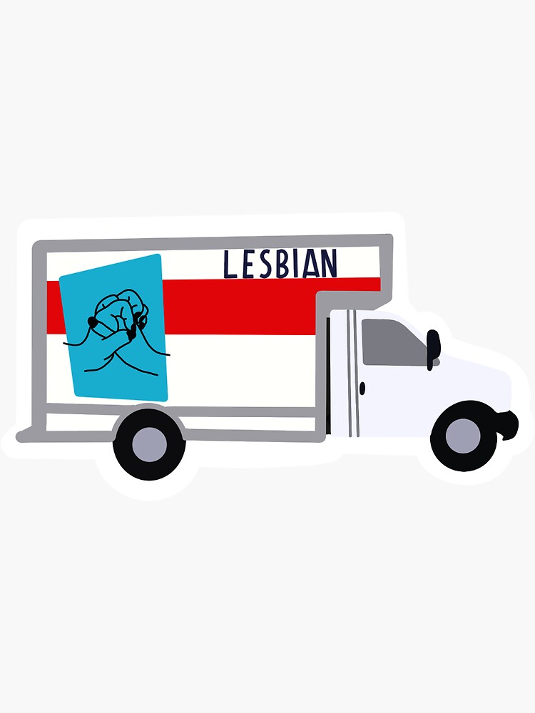 "Lesbian Van" Sticker for Sale by laurrenkelly | Redbubble