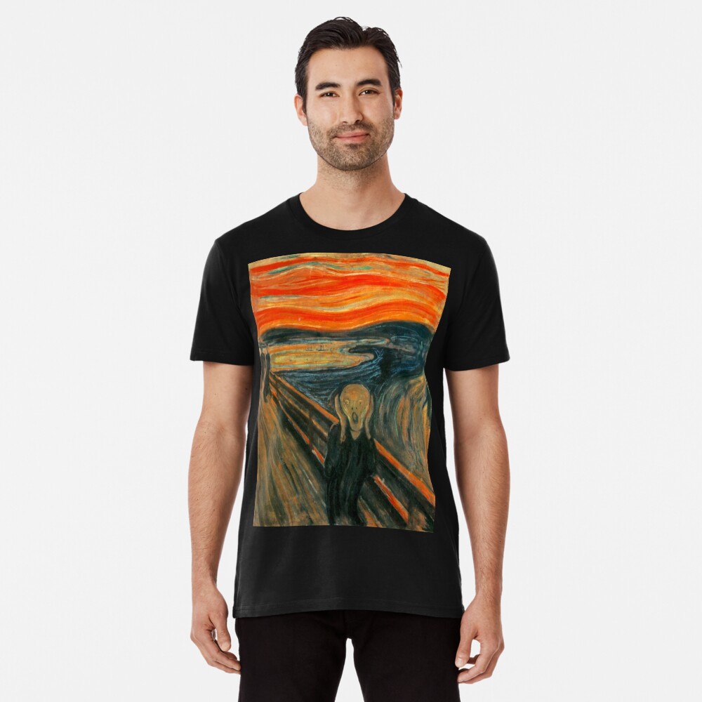 "The Scream" Sticker for Sale by Theenclave | Redbubble