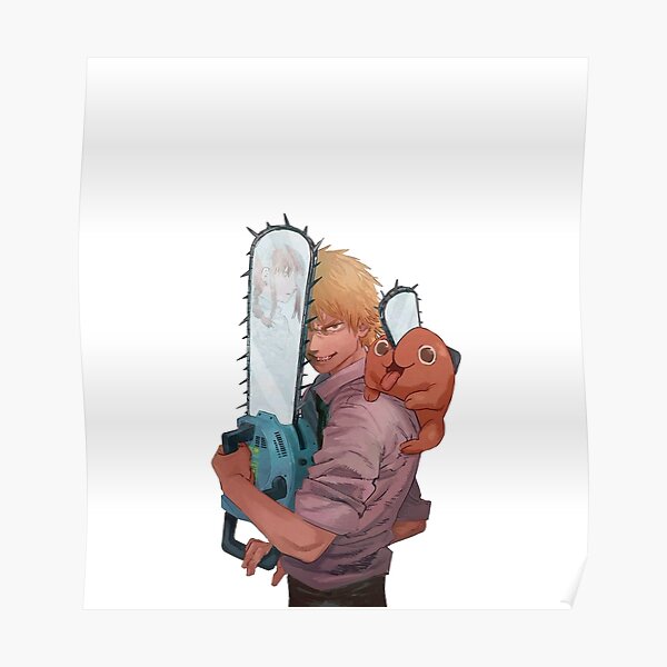 " Denji | chainsawman " Poster for Sale by Medshop-art | Redbubble