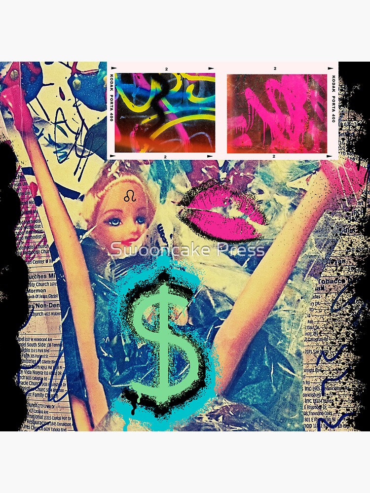 "GYMNASTICS COLLAGE" Sticker for Sale by mistivelvet | Redbubble