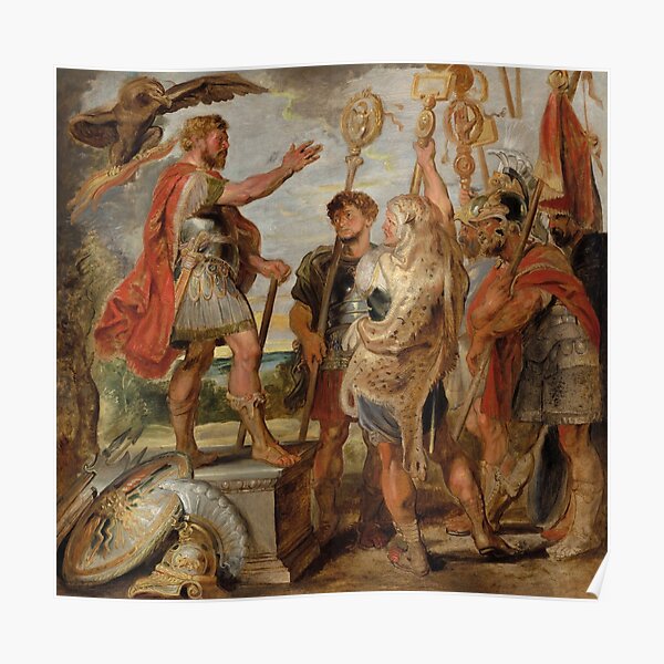"Decius Mus Addressing the Legions | Peter Paul Rubens | 1616 Greco ...