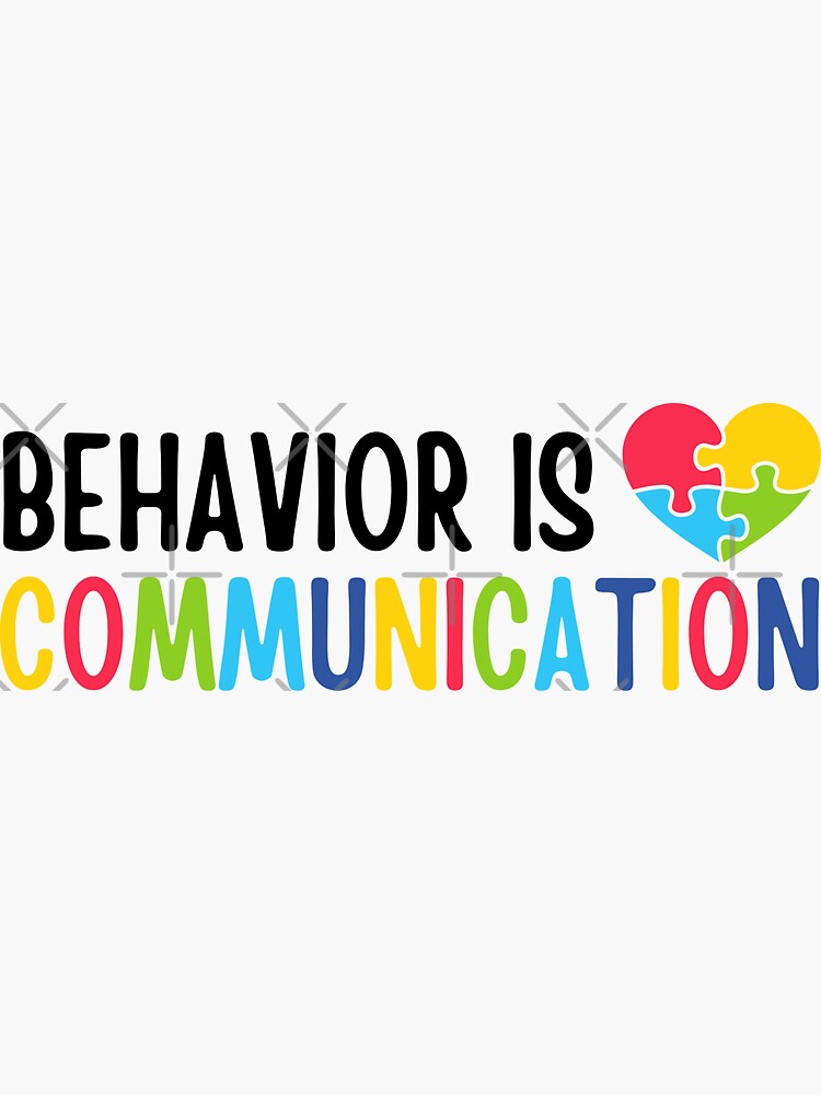 "Behavior Communication-Behavioral Analyst quotes-Adhd Awareness Month ...