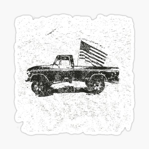 "USA car " Sticker for Sale by ariyastyle1 | Redbubble