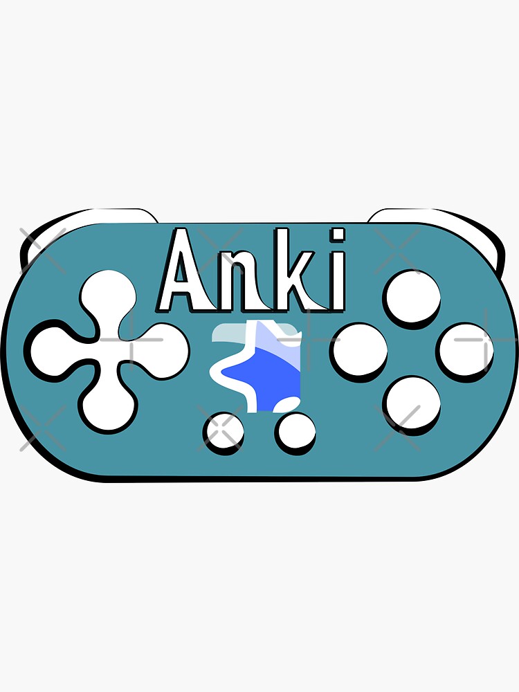"Anki" Sticker for Sale by DannyDraw | Redbubble