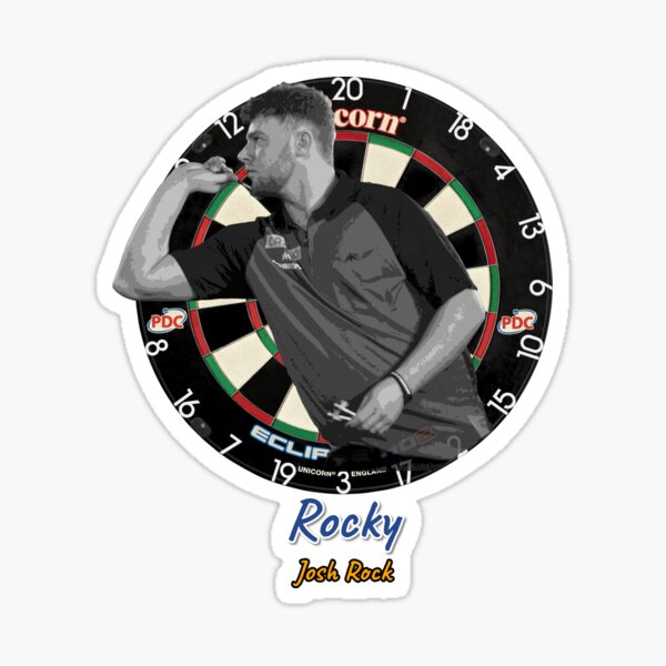 "Josh Rock Rocky" Sticker for Sale by patoalex | Redbubble