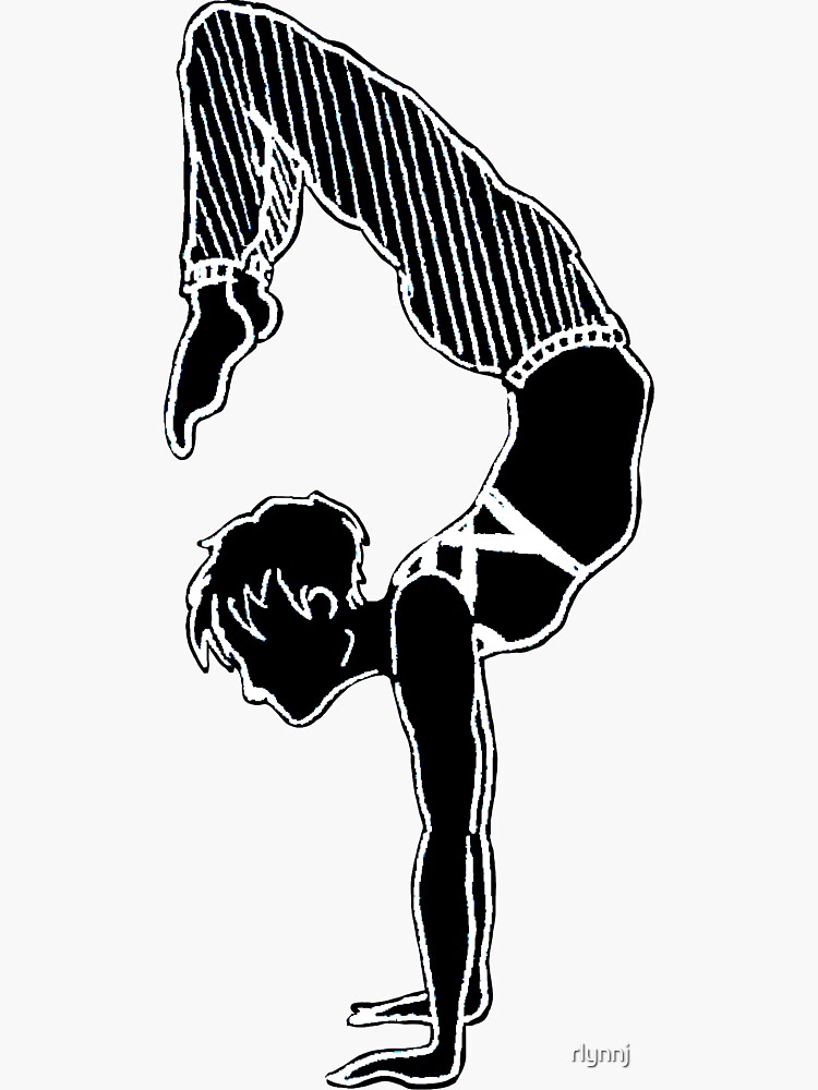 "inverted colors Scorpion handstand" Sticker for Sale by rlynnj | Redbubble