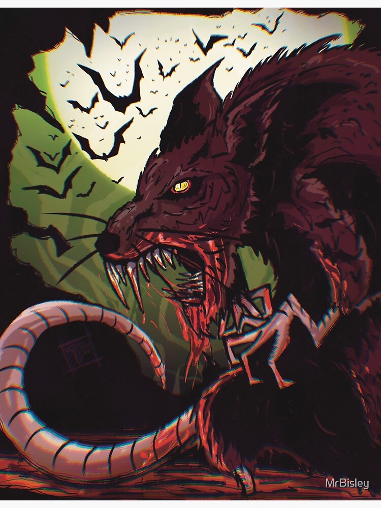 "Vampire Rat is the world’s biggest tomato juice fan" Poster for Sale ...