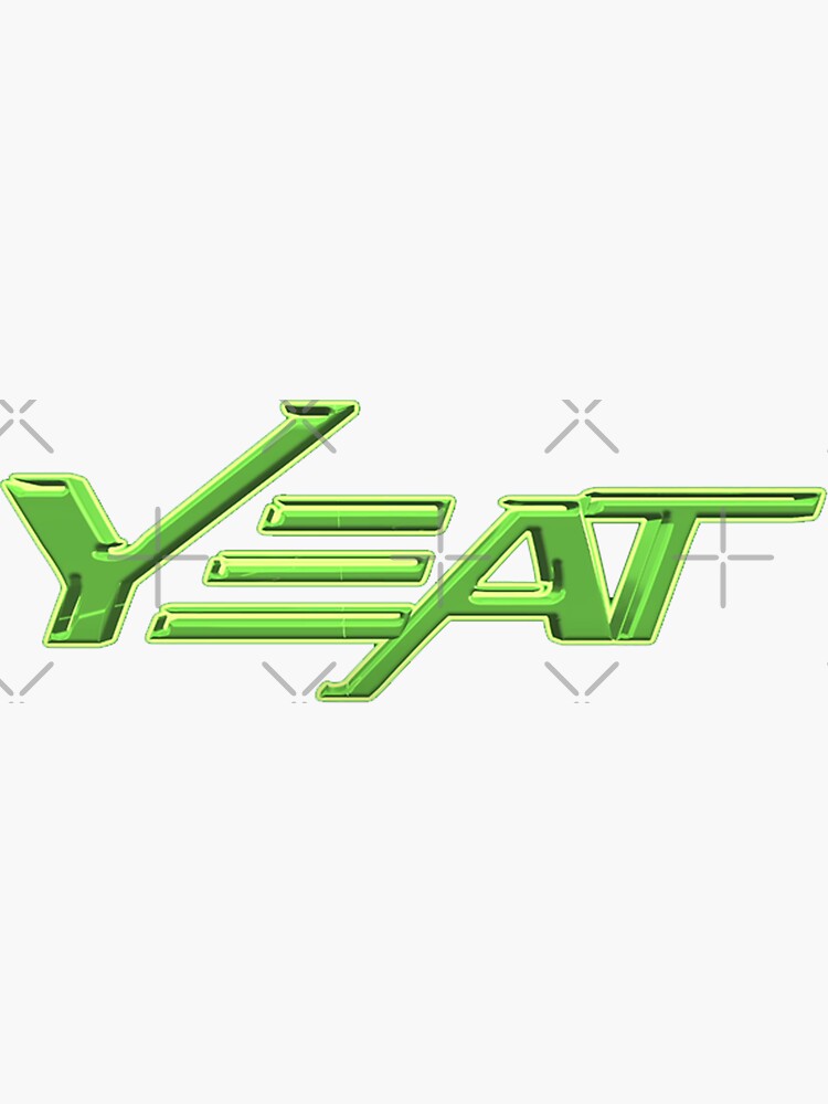 "YEAT LOVERS" Sticker for Sale by RAPOLDUSA | Redbubble