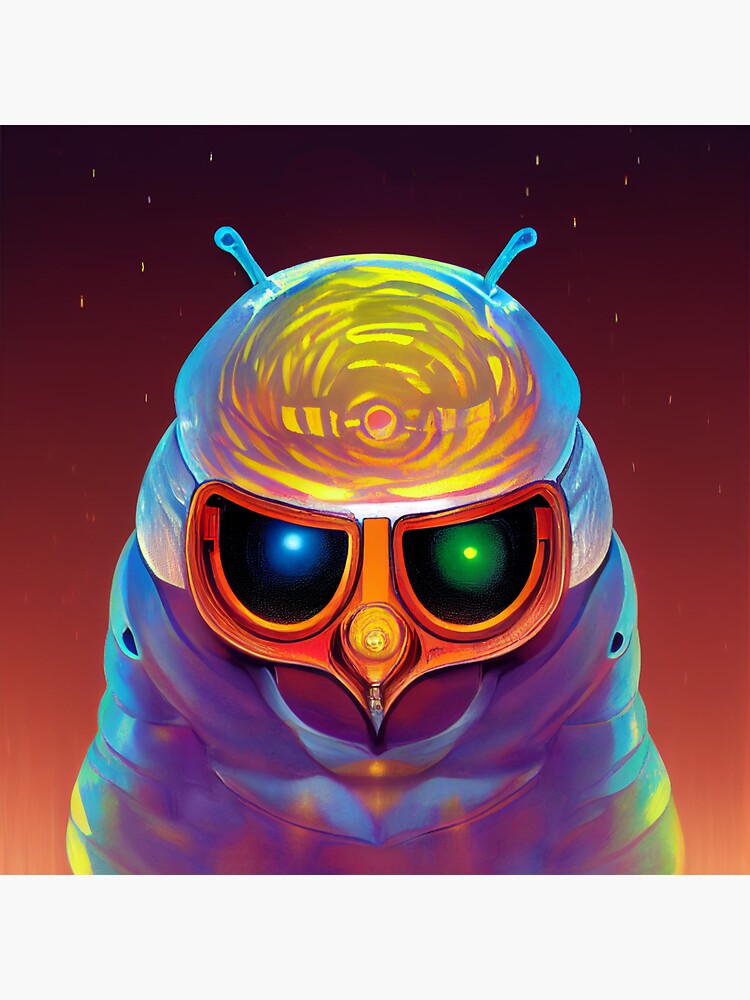 "Turbo Slug Theta" Sticker for Sale by SlugStatus | Redbubble