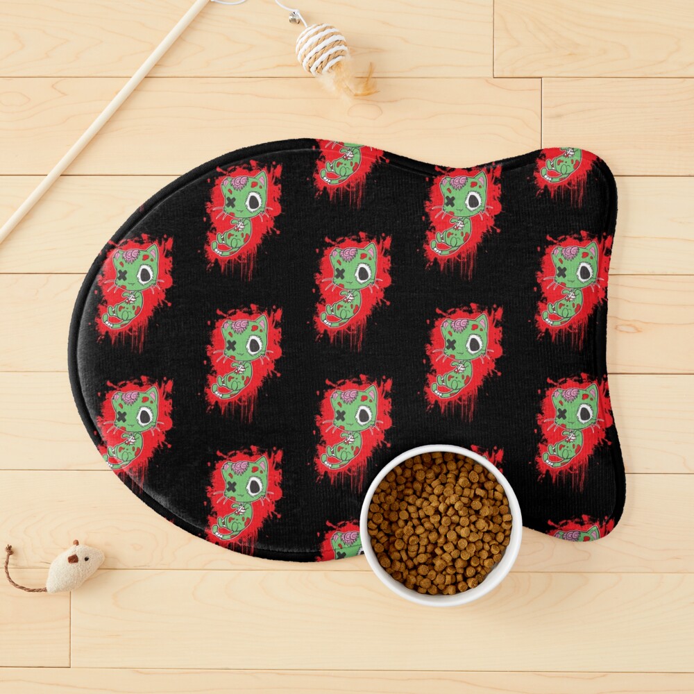 "Zombie Cat" Sticker for Sale by SpecialKay Studio | Redbubble