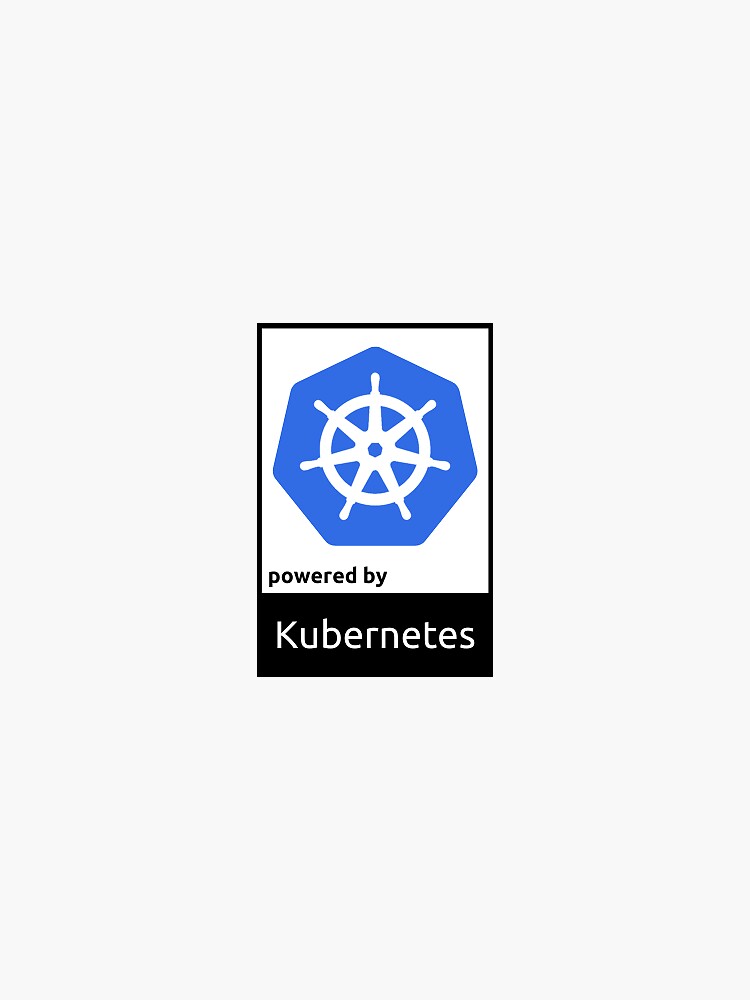 "XS Powered by Kubernetes" Sticker for Sale by bvancrafts | Redbubble