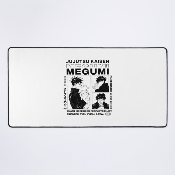 "Megumi Fushiguro Jujutsu, Megumi Jujutsu Kaisen, jjk manga" Mouse Pad ...