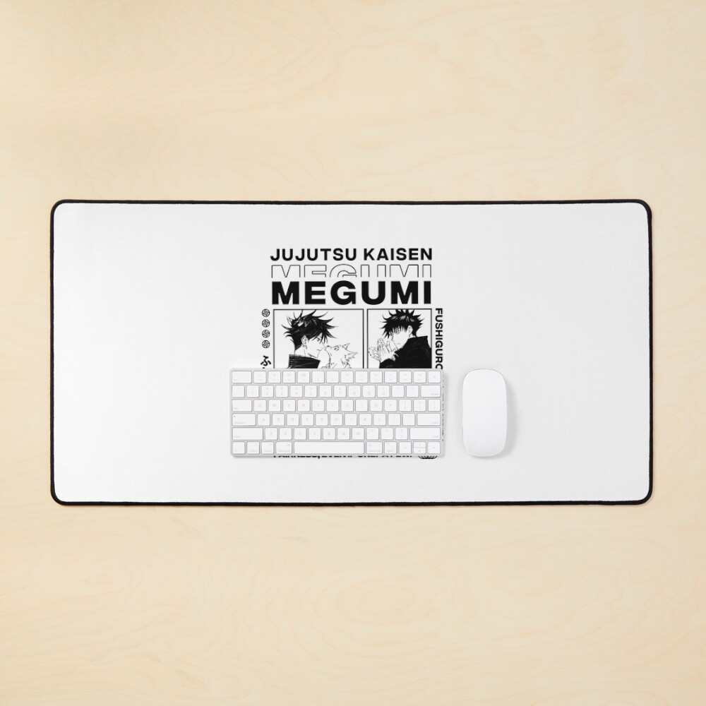 "Megumi Fushiguro Jujutsu, Megumi Jujutsu Kaisen, jjk manga" Mouse Pad ...
